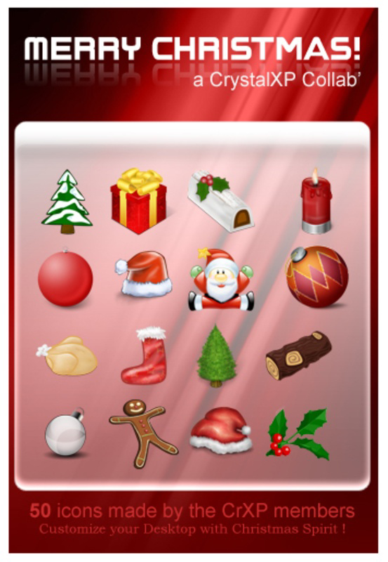 Merry Christmas icon Pack for PC Windows Download