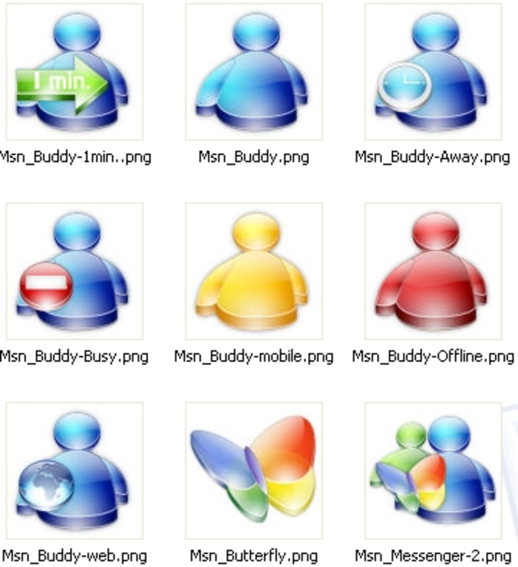 Msn Buddy Icons for PC Windows 1.0 Download