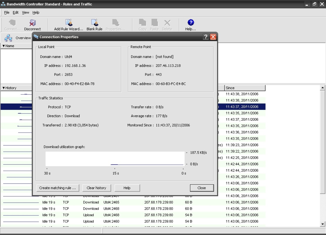 Bandwidth Controller Standard for PC Windows 1.21 Download