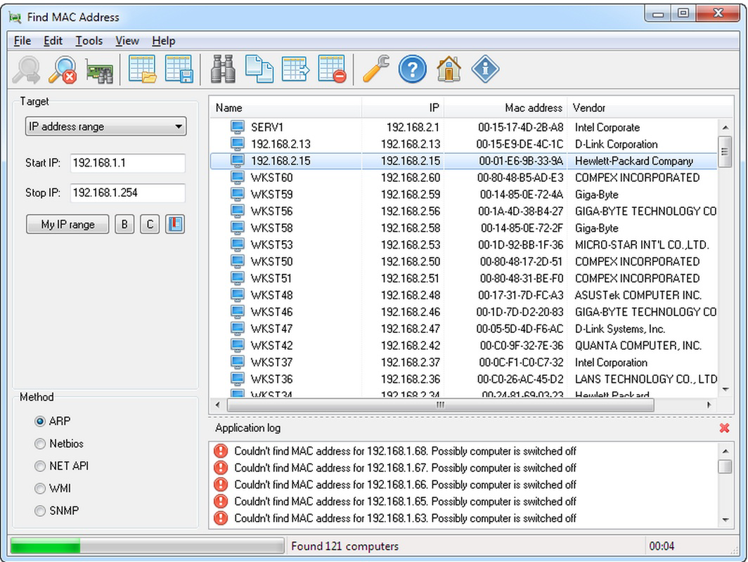 Find MAC Address for PC Windows 25.05 Download