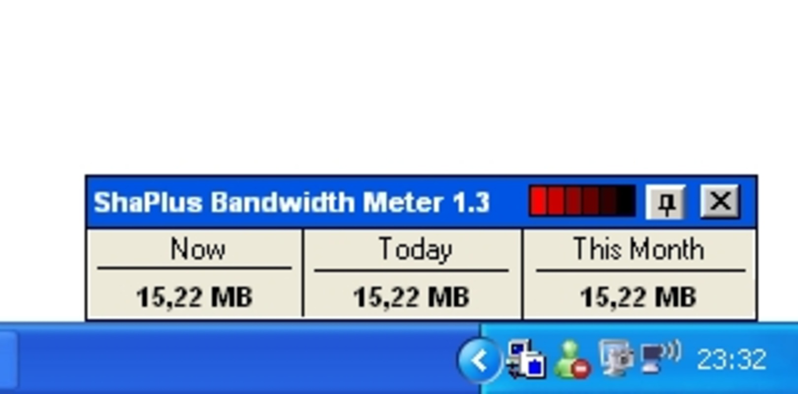 ShaPlus Bandwidth Meter for PC Windows 1.3.1 Download