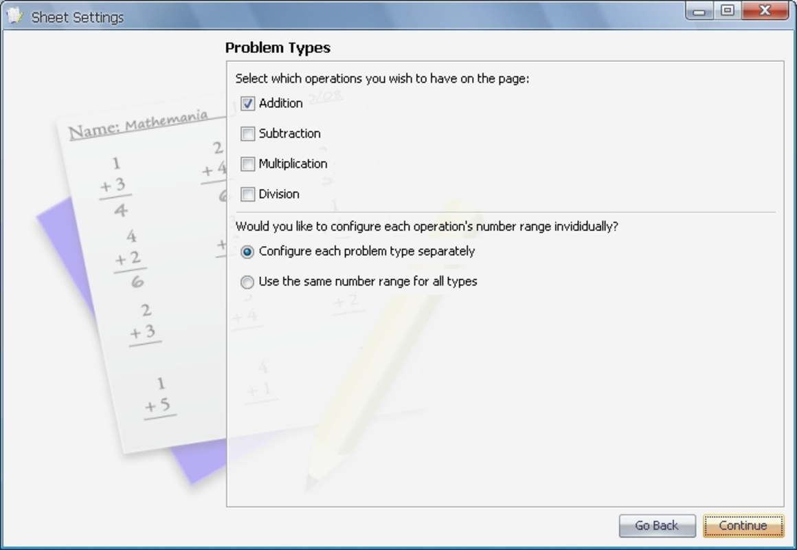 Mathemania for PC Windows 3.0 Download