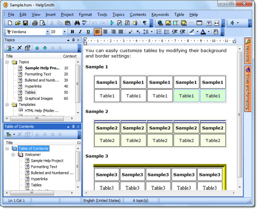 HelpSmith for PC Windows 5.2 Build 14.902 Download