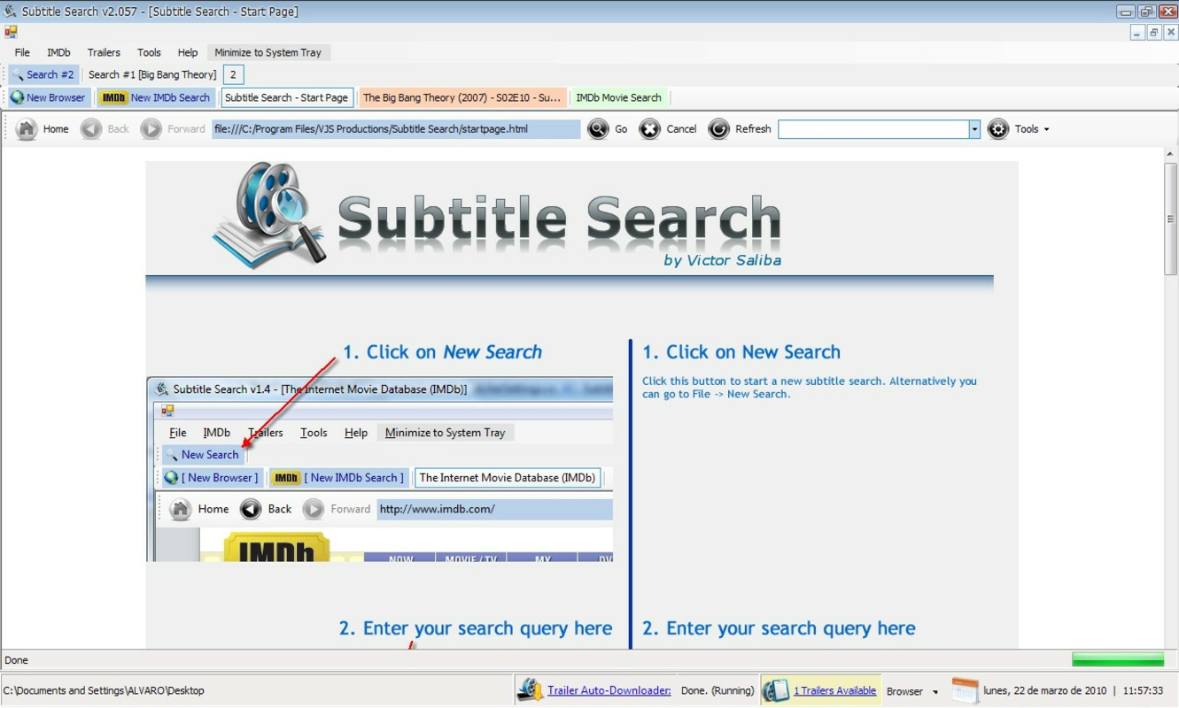 Subtitle Search for PC Windows 2.05934 Download
