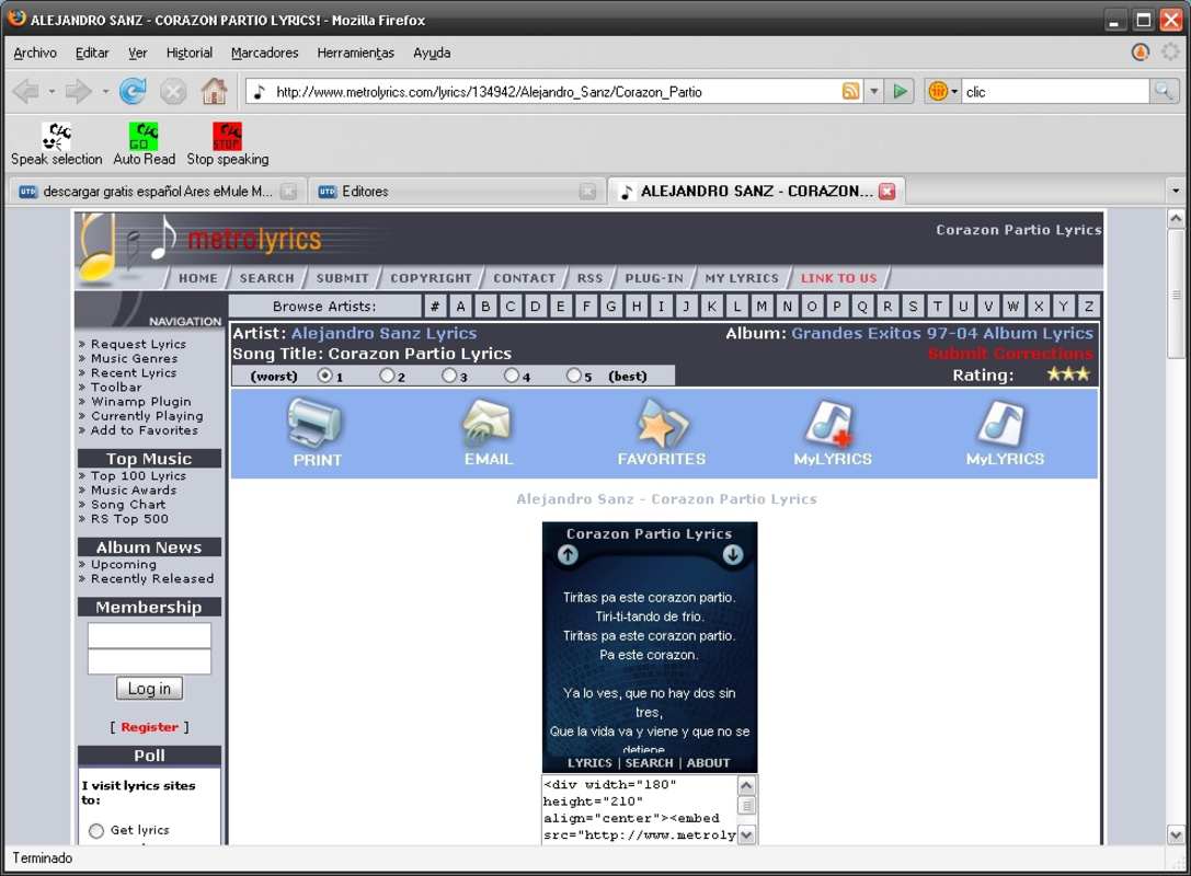 Lyrics Seeker for PC Windows 2.1 Download