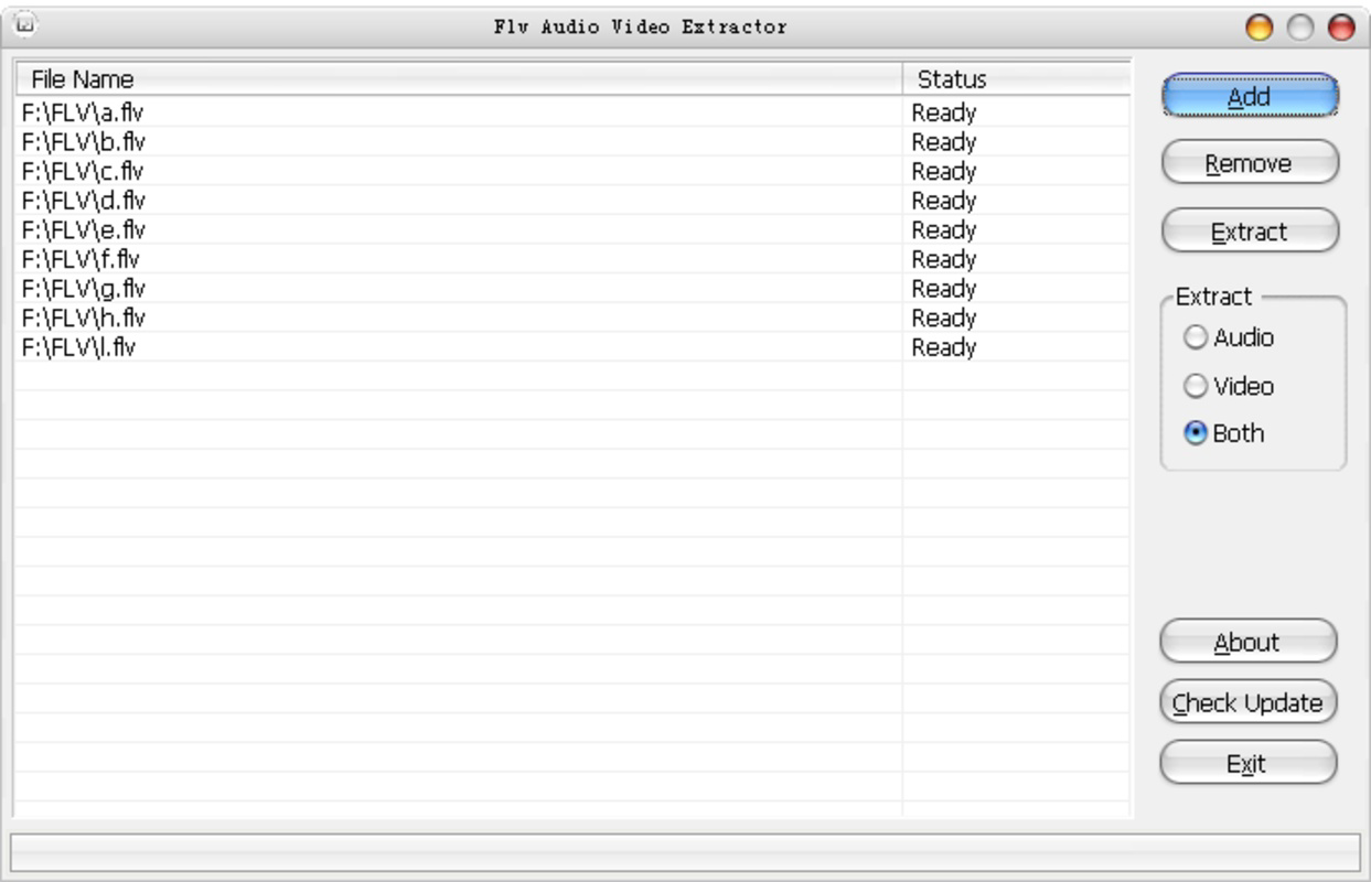 FLV Audio Extractor for PC Windows 3.0 Download