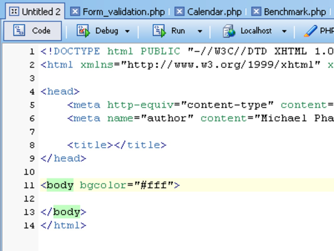 phpDesigner for PC Windows 8.1.2 Download
