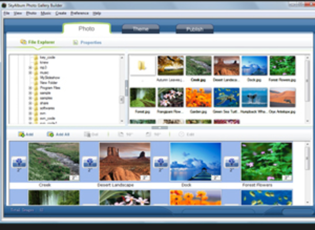 SkyAlbum Photo Gallery Builder for PC Windows 3.0 Download