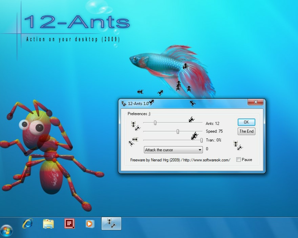 12-ants for PC Windows 6.66 Download