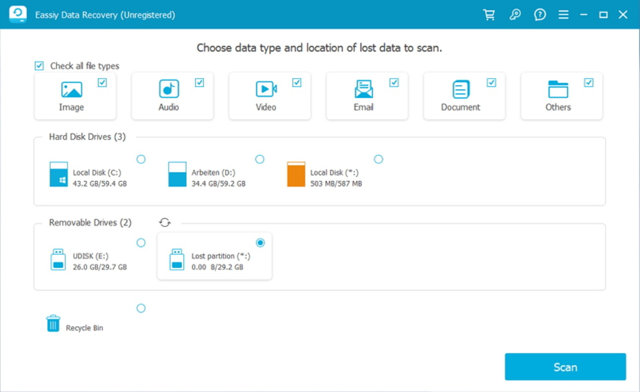 Eassiy Data Recovery for PC Windows 5.0.6 Download