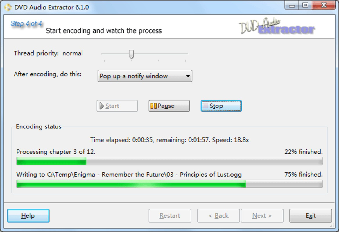 DVD Audio Extractor for PC Windows 7.3.0 Download