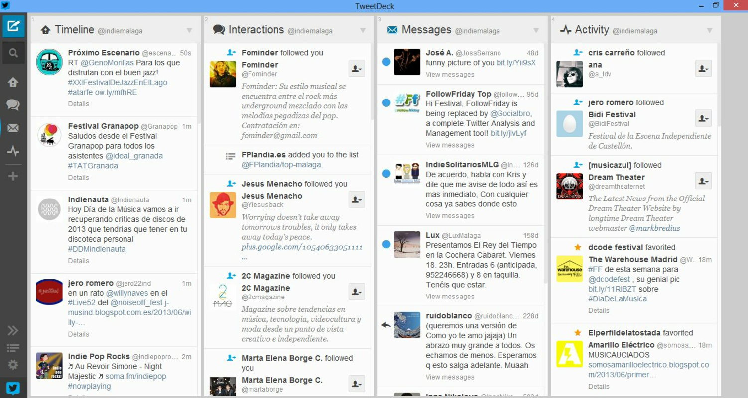 TweetDeck Portable for PC Windows 3.0.2 Download