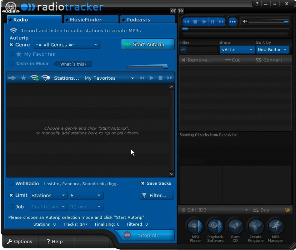 RadioTracker for PC Windows 12 Download