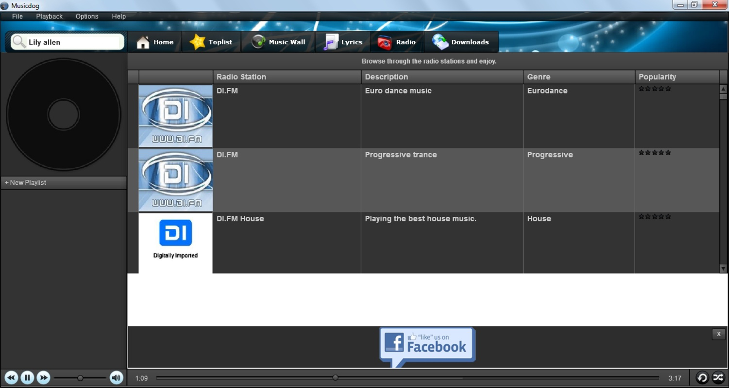 MusicDog for PC Windows 2.1.0 Download