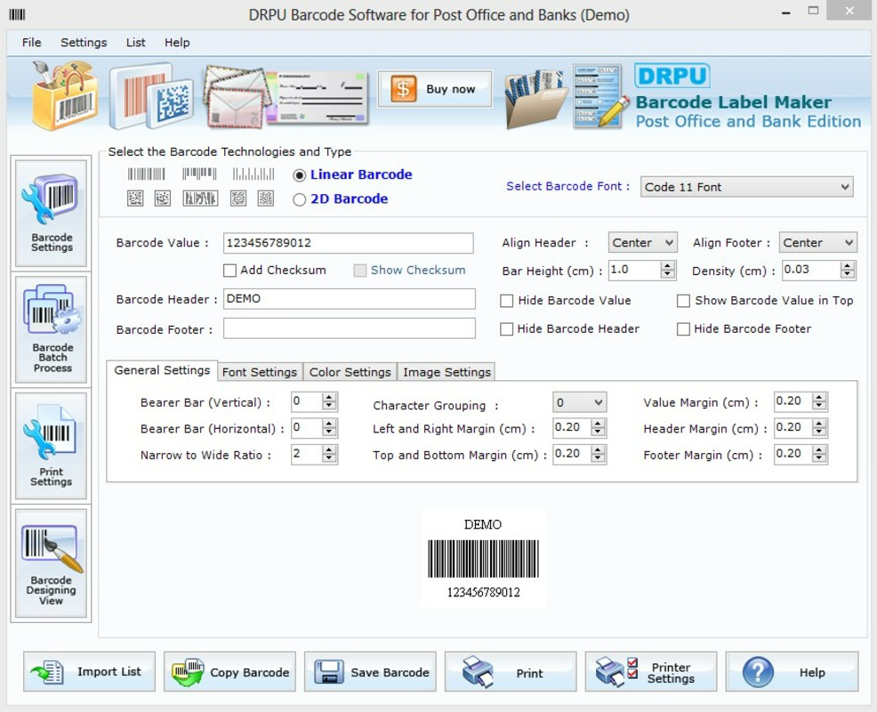 Courier Barcode Label Software for PC Windows 8.2.0.1 Download