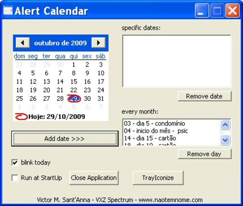 Alert Calendar for PC Windows Download