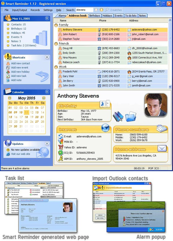 Smart Reminder for PC Windows 1.24 Download