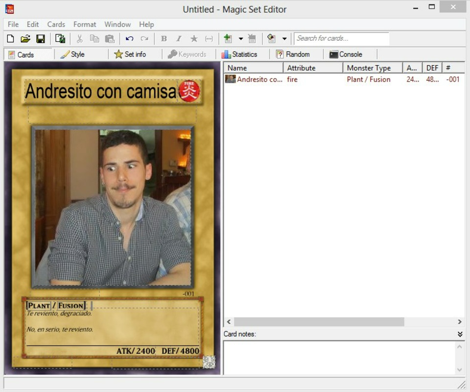 Magic Set Editor for PC Windows 2.1.2 Download