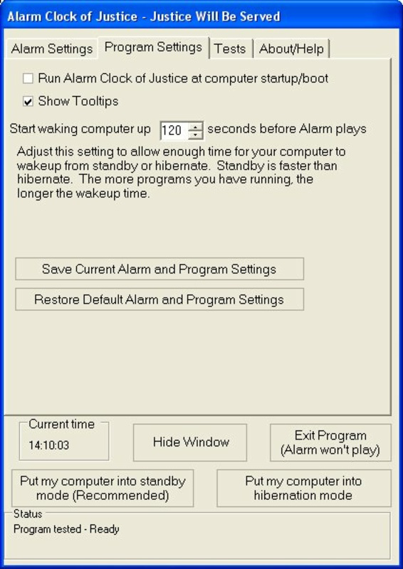 Alarm Clock of Justice for PC Windows 2.2 Download