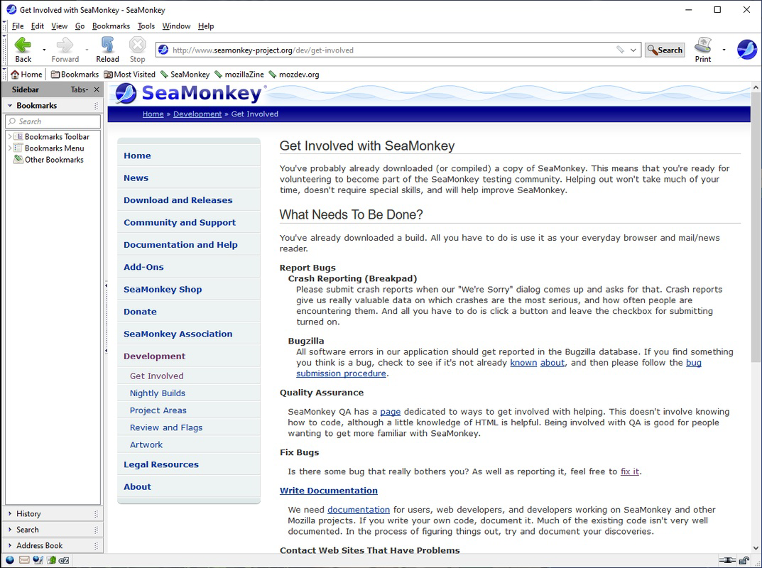 Download SeaMonkey Latest 2.53.21 for Windows PC