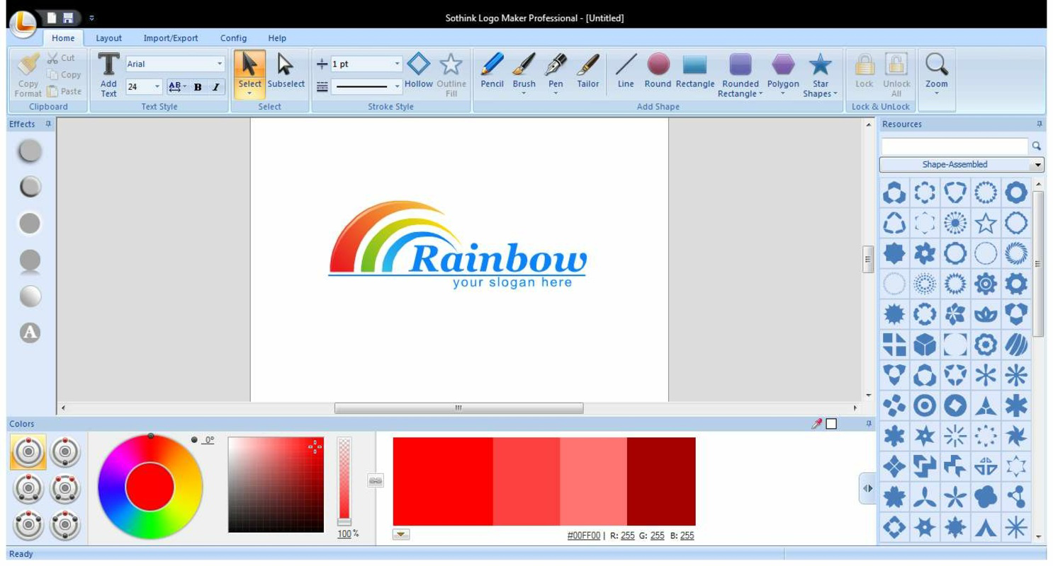 Sothink Logo Maker for PC Windows 4.4 Build 4625 Download