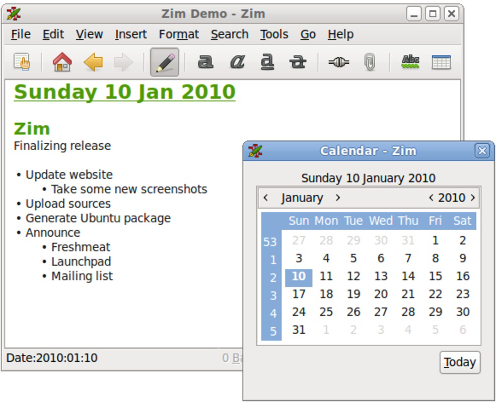 Zim for PC Windows 0.61 Download