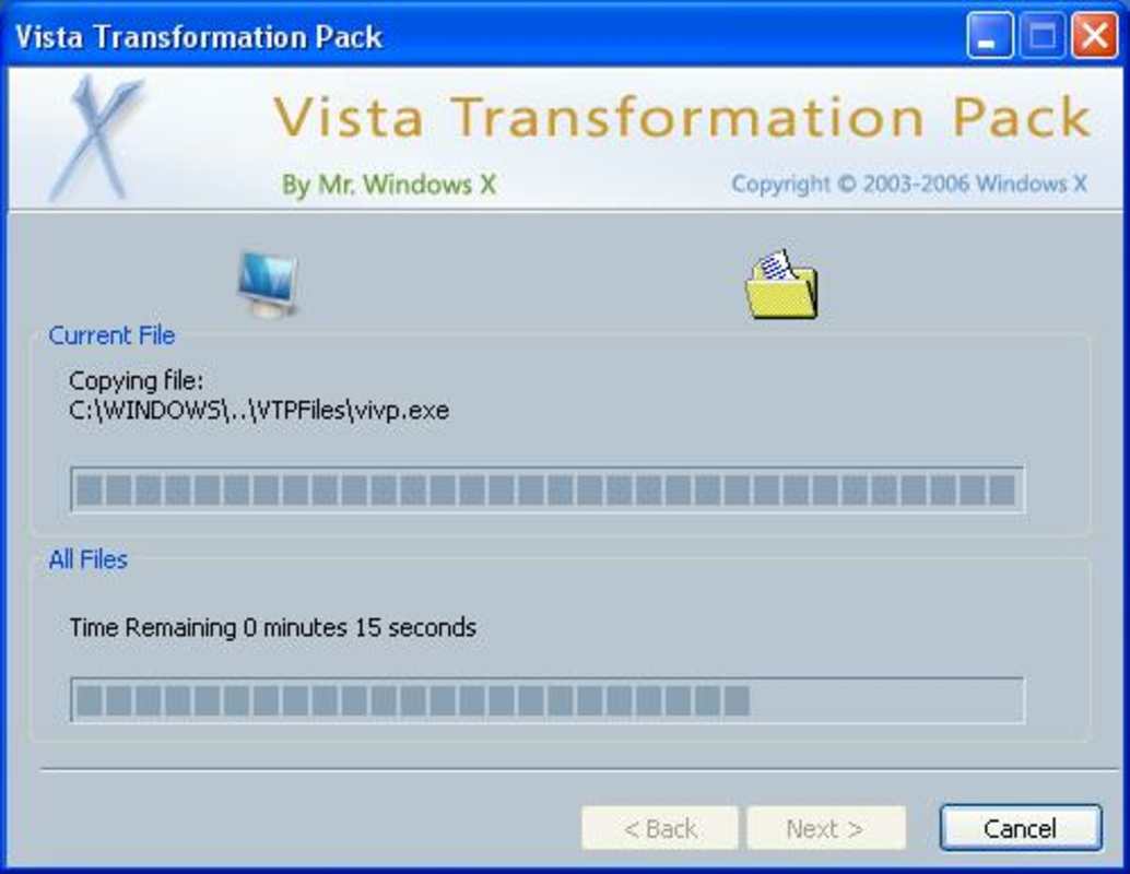 Vista Transformation Pack for PC Windows 9.0.1 Download