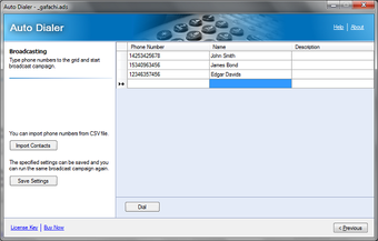 Auto Dialer Standard (1 Line) for PC Windows 1.9.7 Download