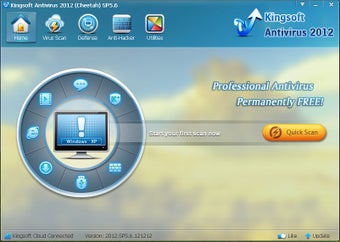 Kingsoft Antivirus 2012 for PC Windows SP5.6.121212 Download