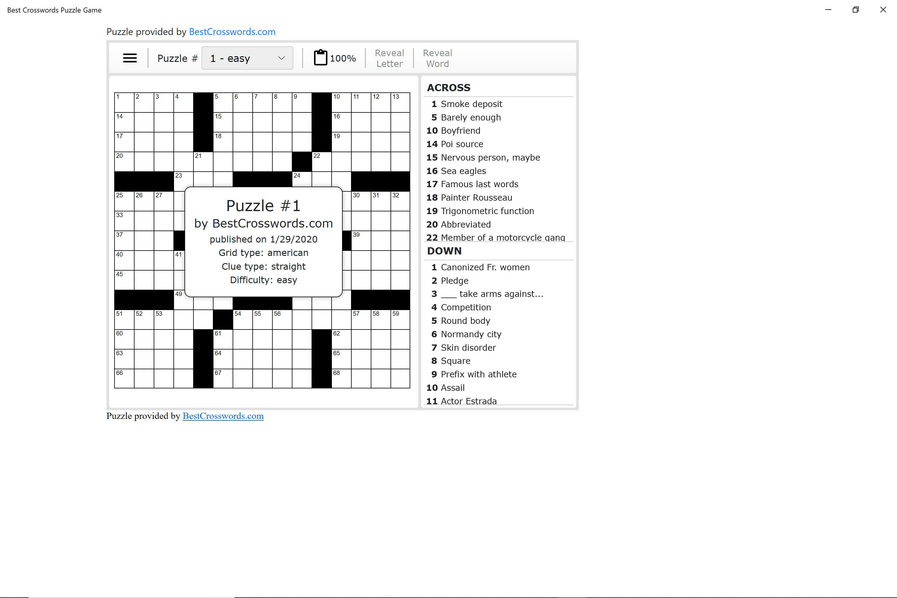Best Crosswords Puzzle Game for PC Windows Download
