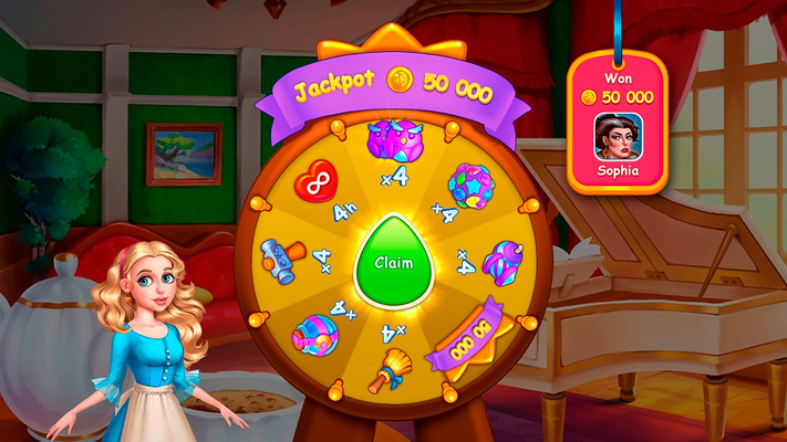 Cinderella: Magic Match 3 Game for PC Windows Download