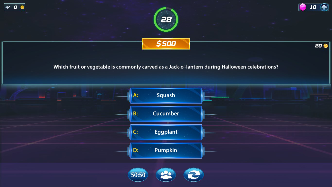 Millionaire Trivia for PC Windows Download