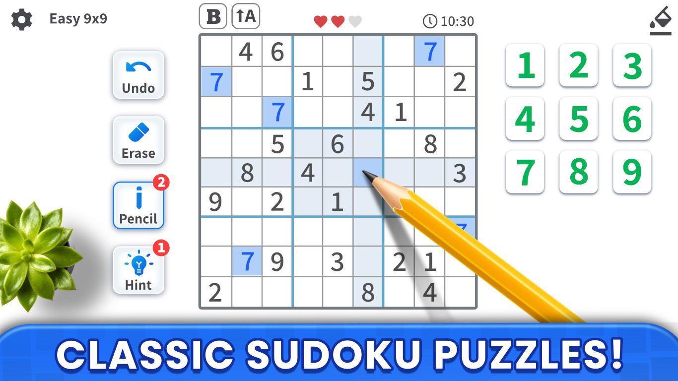 Sudoku Puzzle Pro: Sudoku Game for PC Windows Download