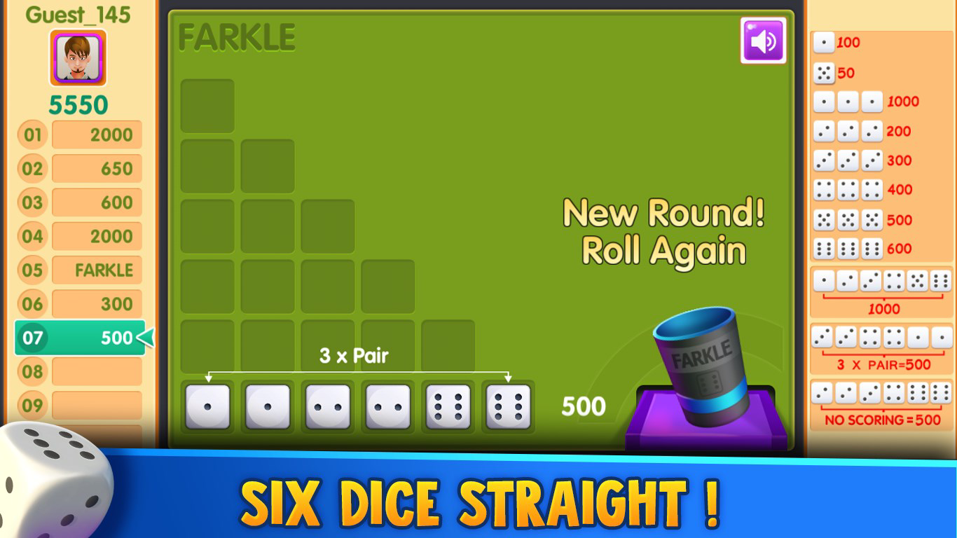 Farkle Board Game for PC Windows Download
