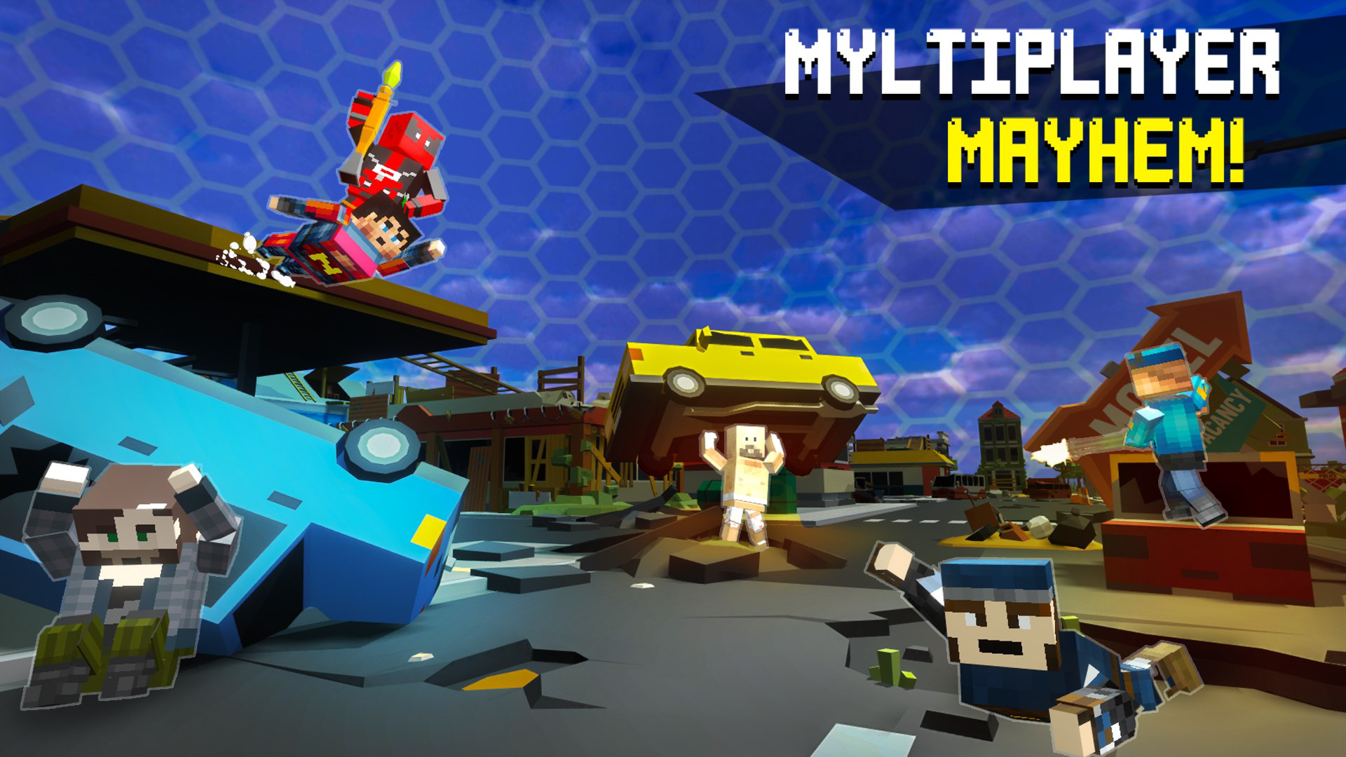 Pixel Fury: Multiplayer in 3D for PC Windows Download