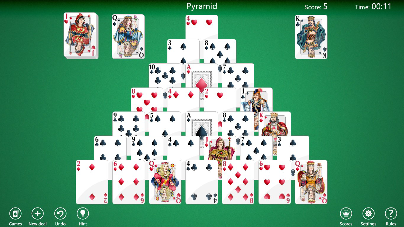 Pyramid Solitaire for PC Windows Download