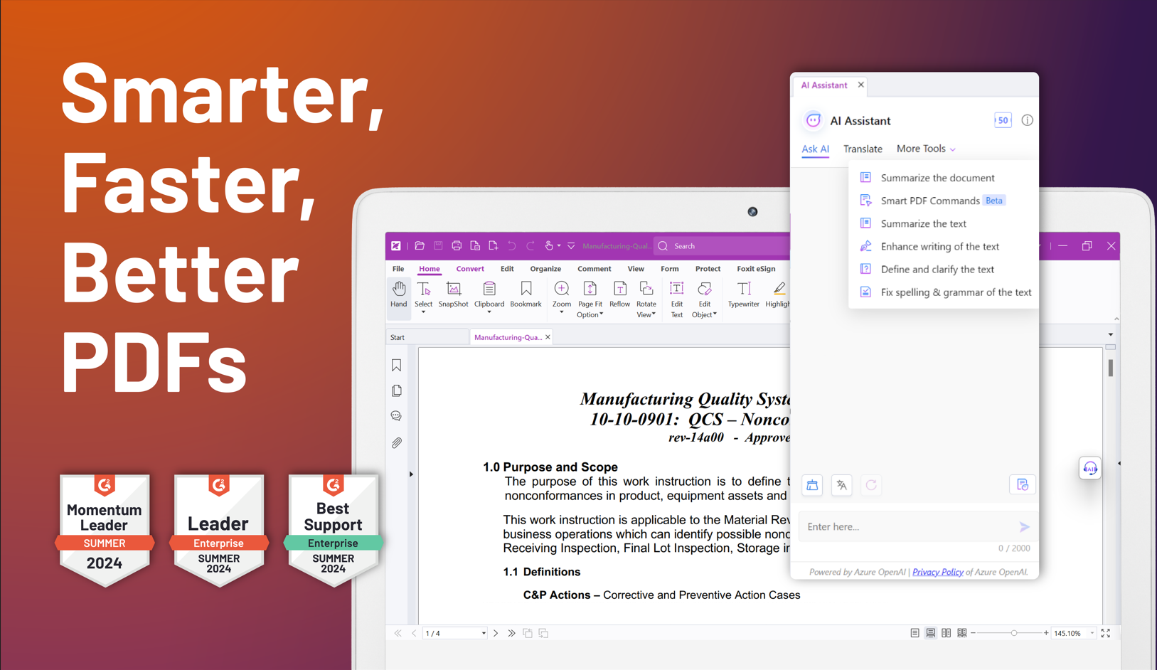 Foxit PDF Editor for PC Windows Download