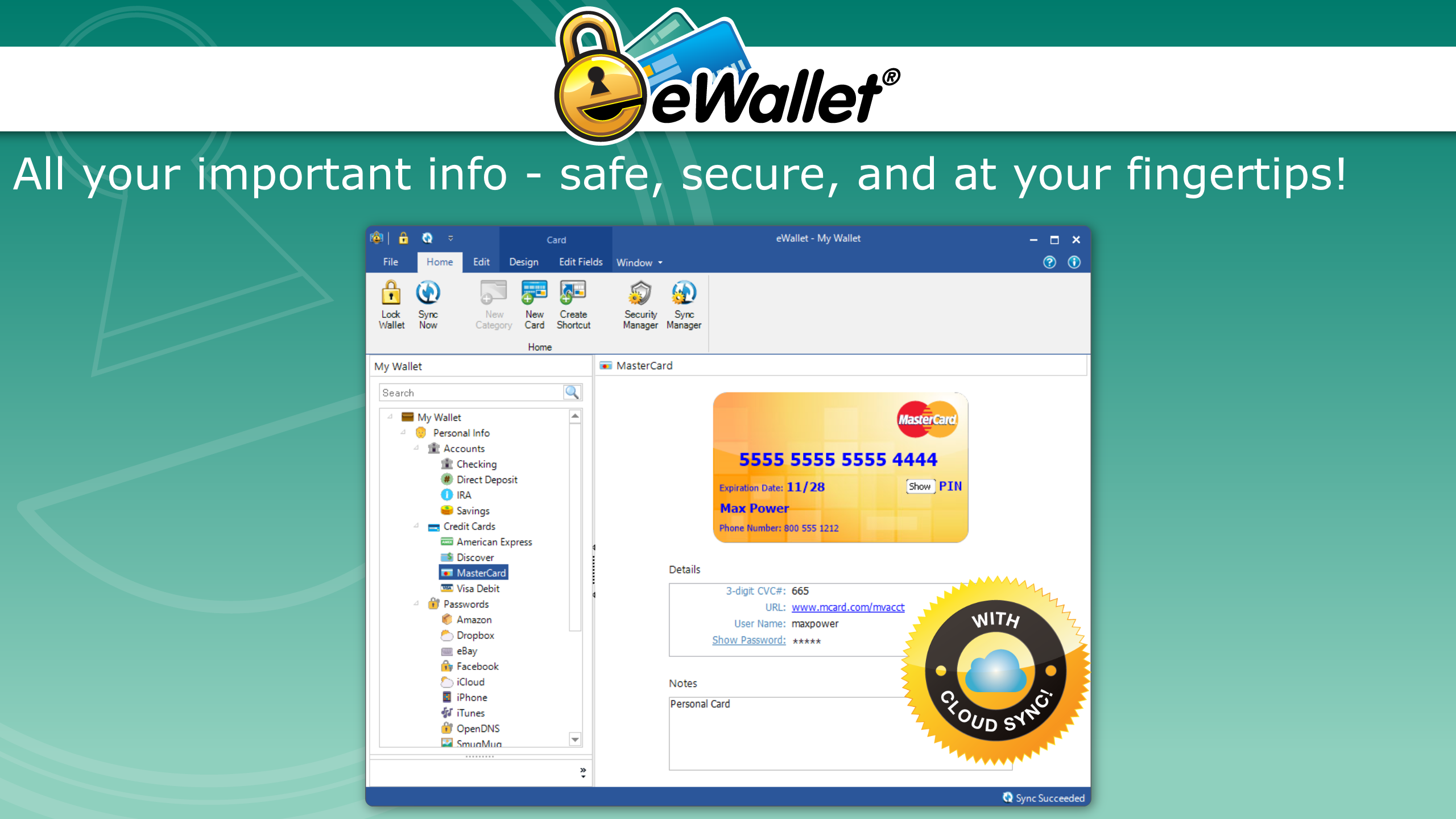 eWallet for Windows for PC Windows Download