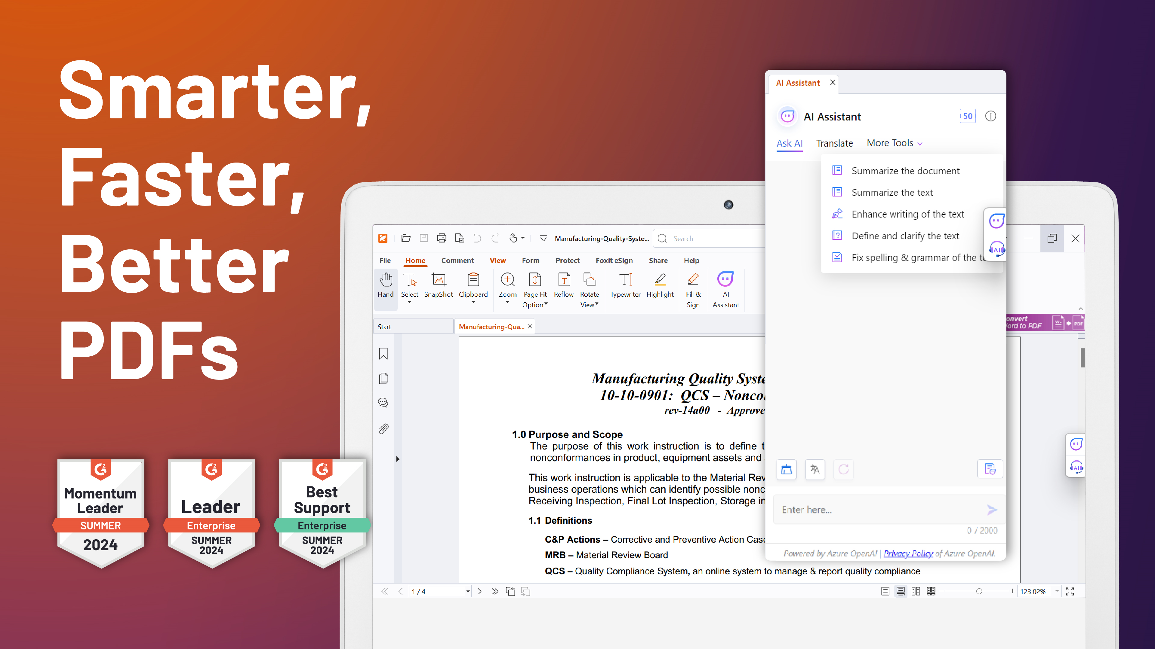 Foxit PDF Reader for PC Windows Download