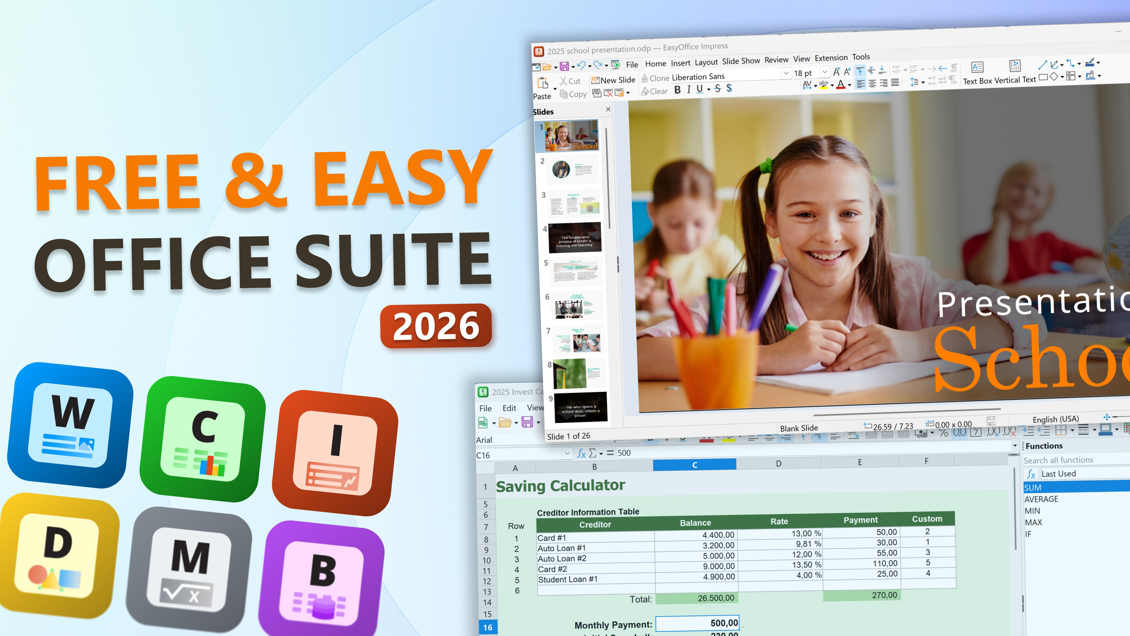 Easy Office Suite for PC Windows Download