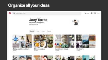 Pinterest for PC Windows Download