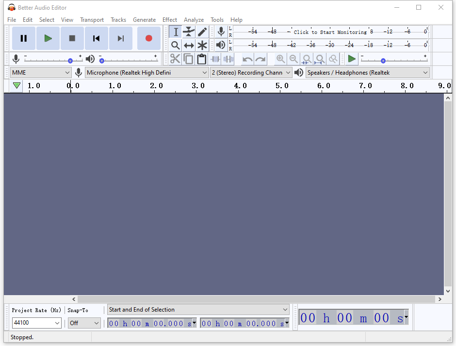 Better Audio Editor for PC Windows Download
