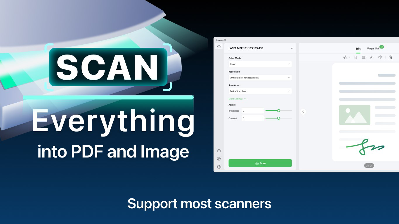 Scanner X - PDF Scanner for PC Windows Download