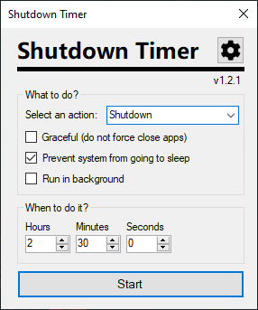 Shutdown Timer Classic for PC Windows Download