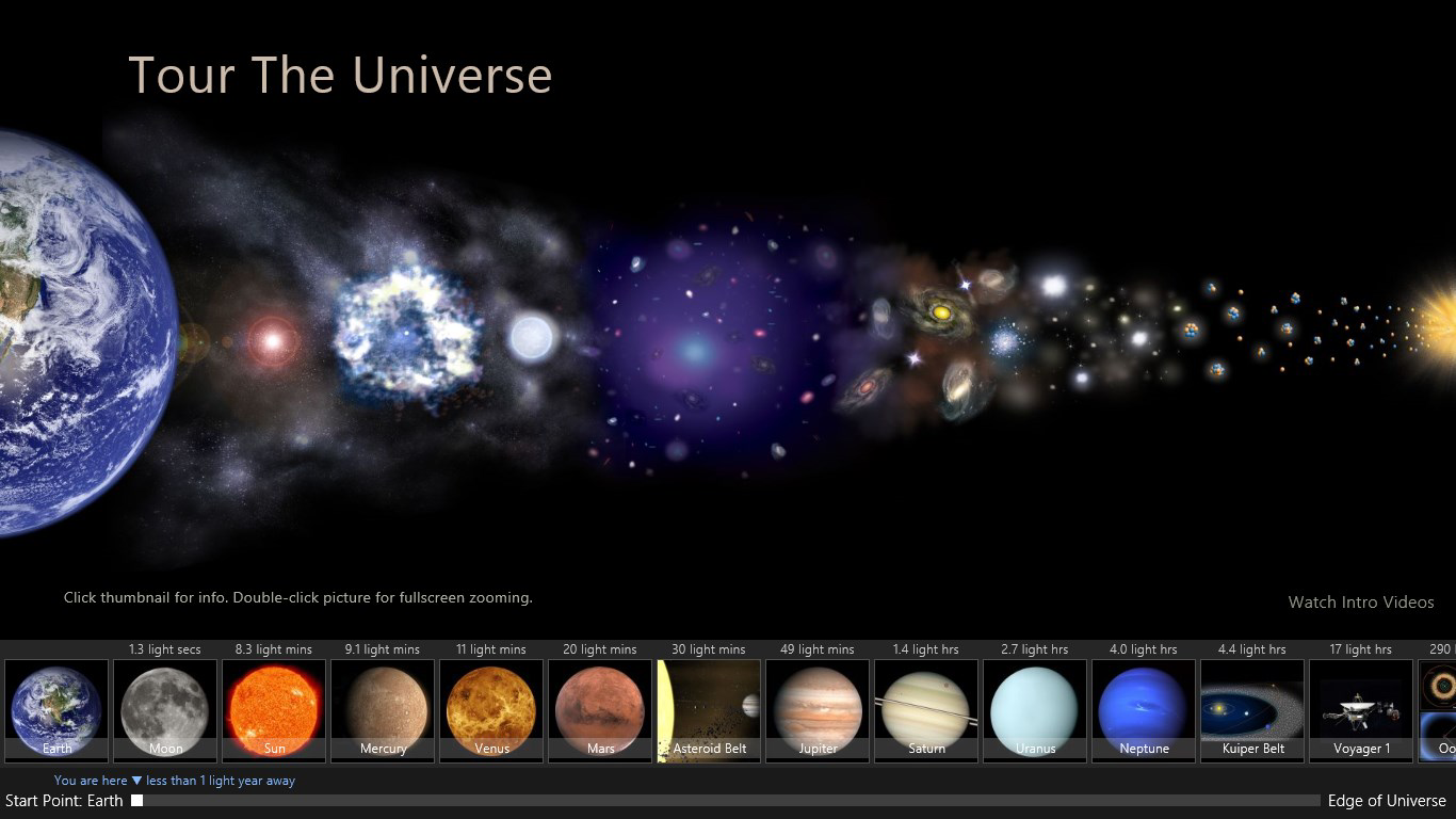 Tour The Universe for PC Windows Download