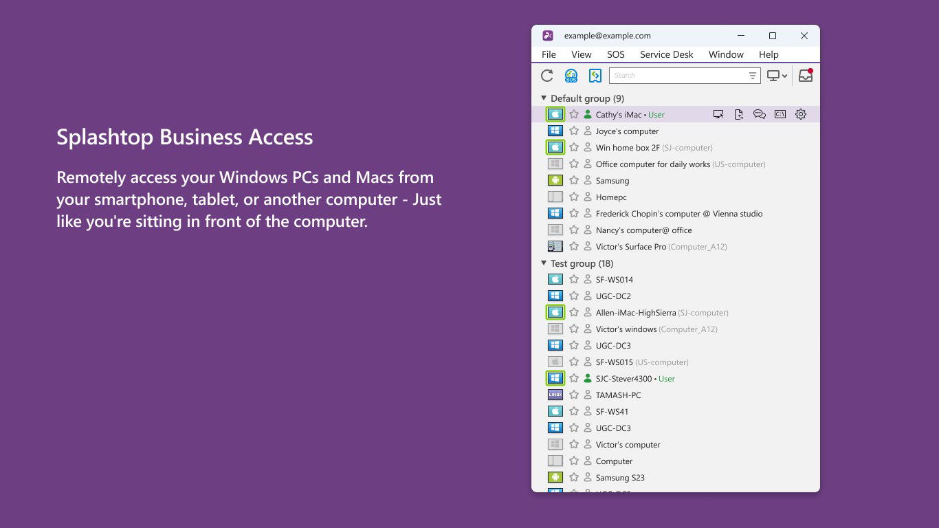 Splashtop Business – Secure Remote Access and Support for PC Windows Download