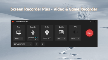 Screen Recorder Plus - Screen & Webcam Recorder for PC Windows Download