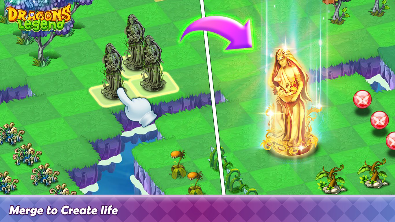 Dragons Legend: Magic Merge for PC Windows Download