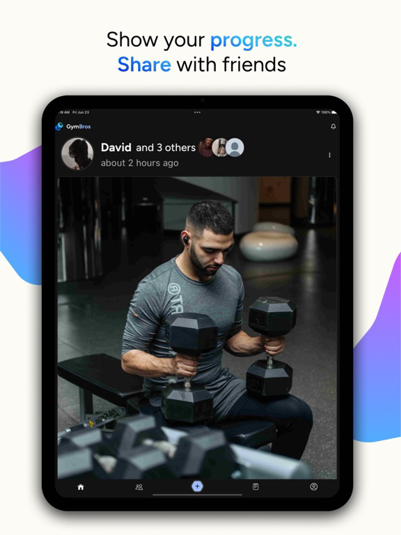 Liftoff - Ranked Gym Workouts for iOS (iPad) - Free Download at AppPure