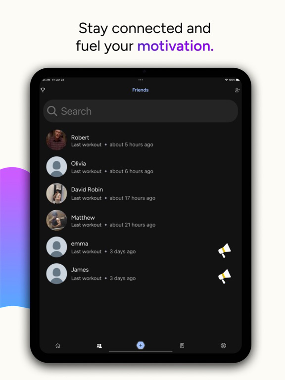 Liftoff - Ranked Gym Workouts for iOS (iPad) - Free Download at AppPure
